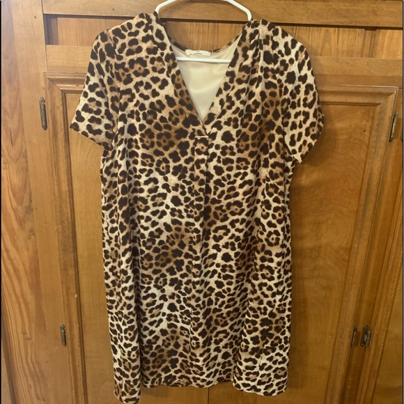 entro | Dresses | Entro Leopard Dress | Poshmark
